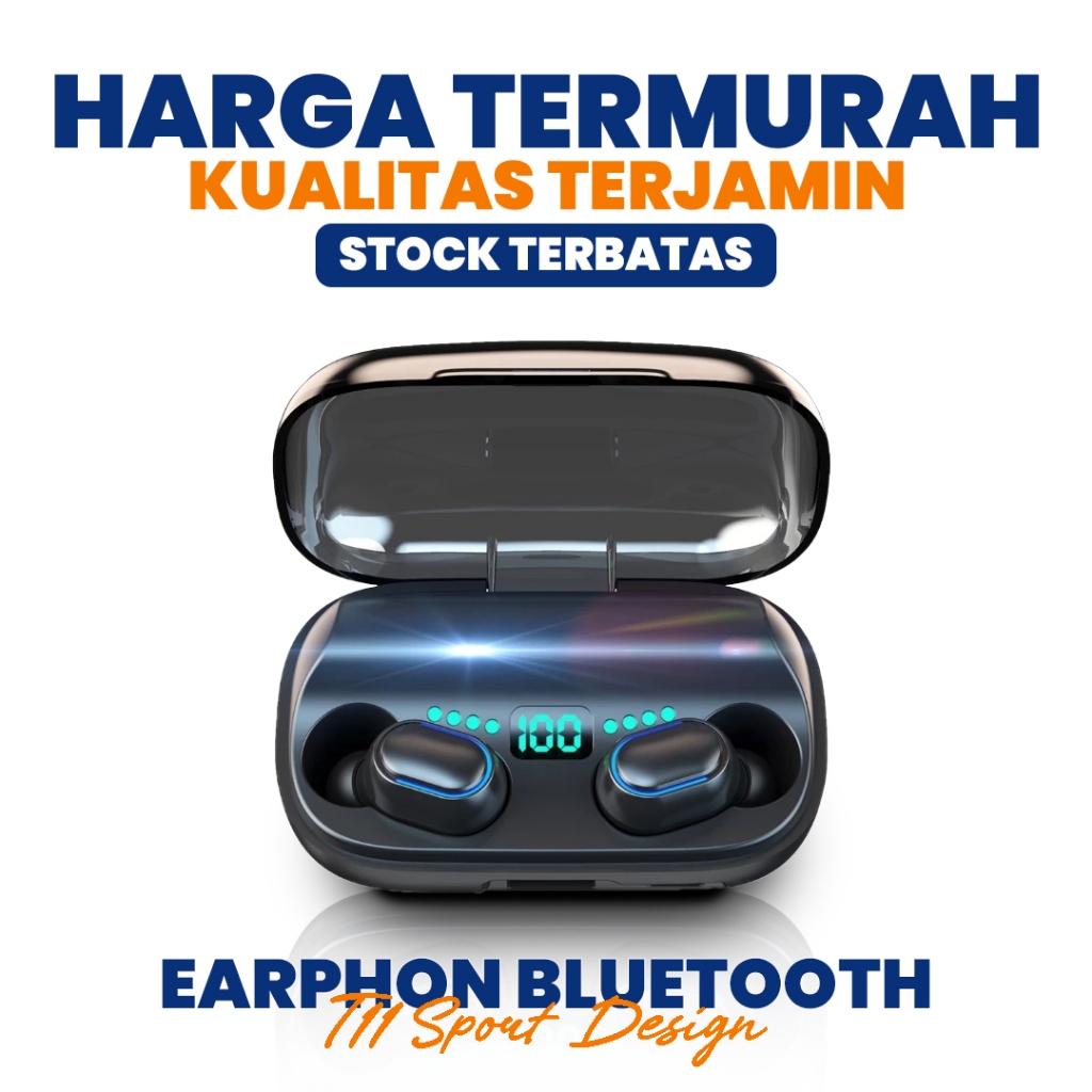 Jual Earphone True Wireless Headset Bluetooth | Shopee Indonesia