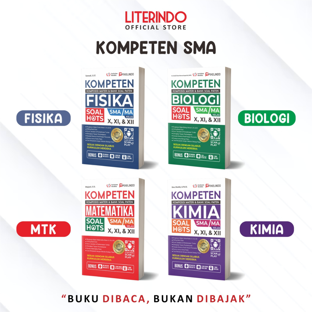 Jual BUKU SEKOLAH KOMPETEN SMA KURIKULUM MERDEKA KELAS X, XI, XII | Shopee Indonesia
