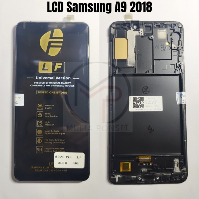 Jual LCD Samsung A9 2018 (A920) Oled+Frame (Tulang) | Shopee Indonesia