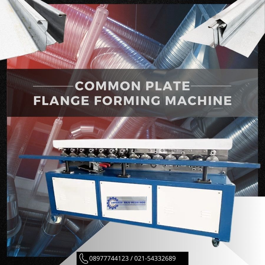 Jual HVAC Ducting Common Plate Flange Machine - Mesin Common Flange ...