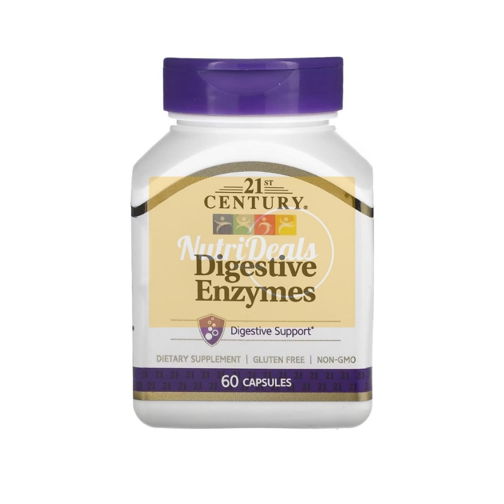 Jual 21st Century Digestive Enzyme Supplement Suplemen Enzim Pencernaan ...