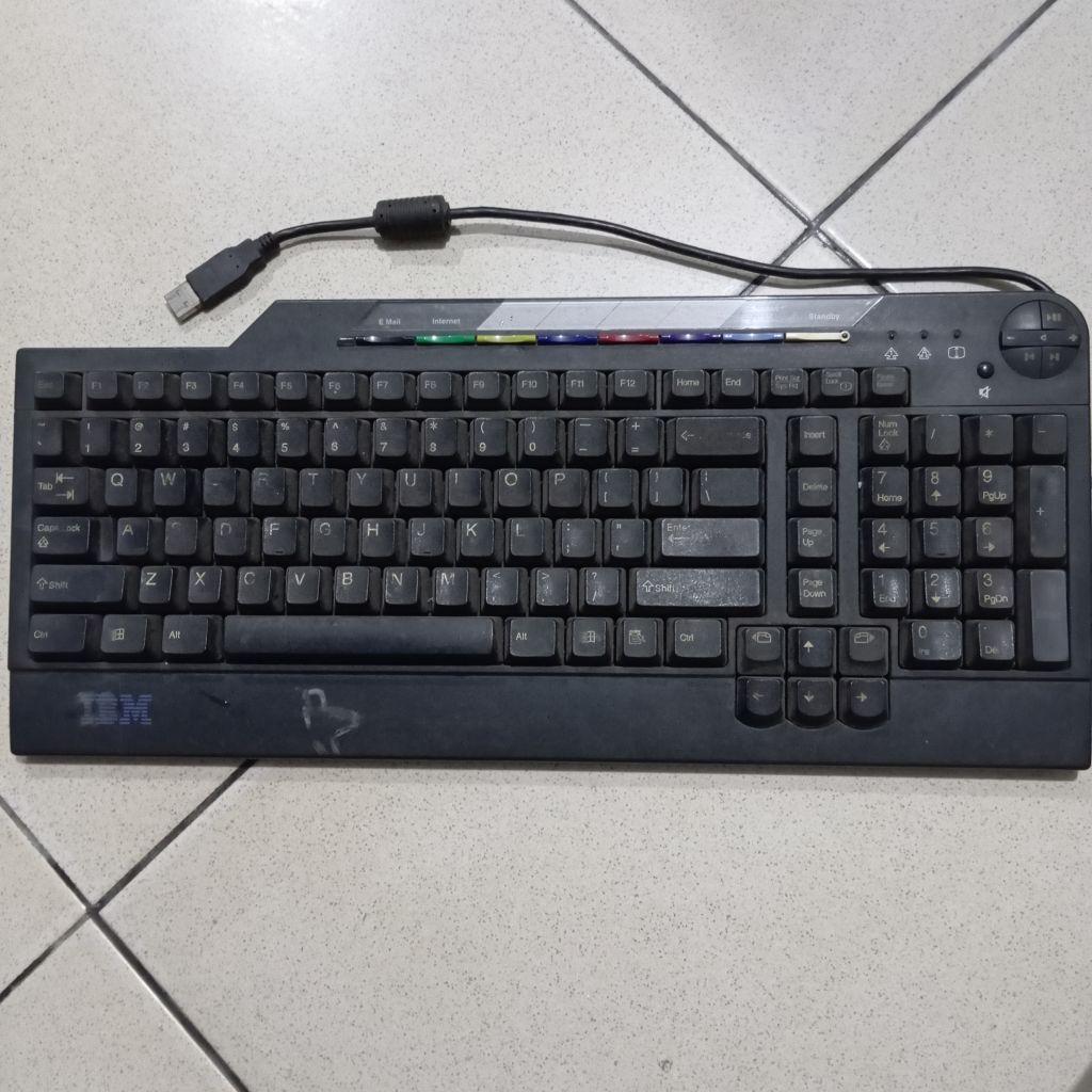Jual IBM Keyboard Model SK-8809 **Vintage** | Shopee Indonesia