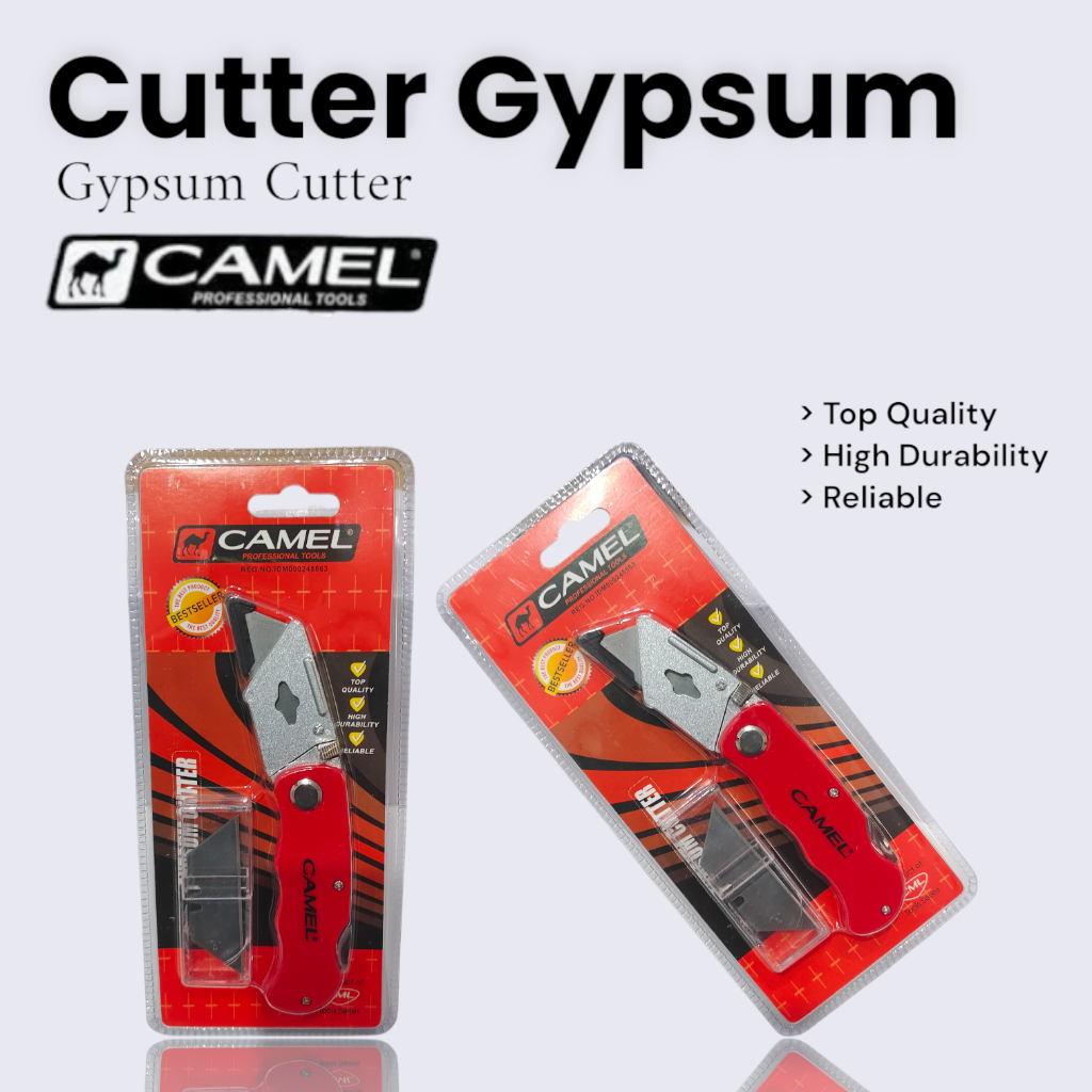 Jual Cutter Gypsum Kater Gipsum GRC MDF Akrilik Cutter Bonus Isi Camel ...