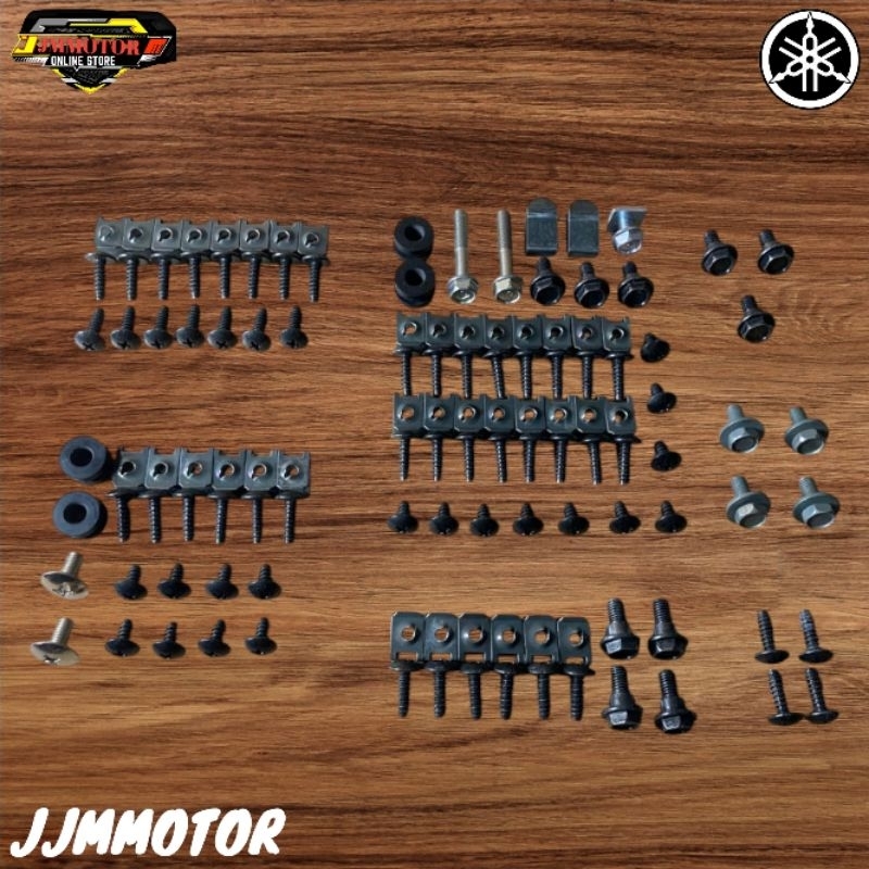 Jual Baut Body Lengkap Yamaha Xeon RC Fullset / Baut Lengkap Full Set ...