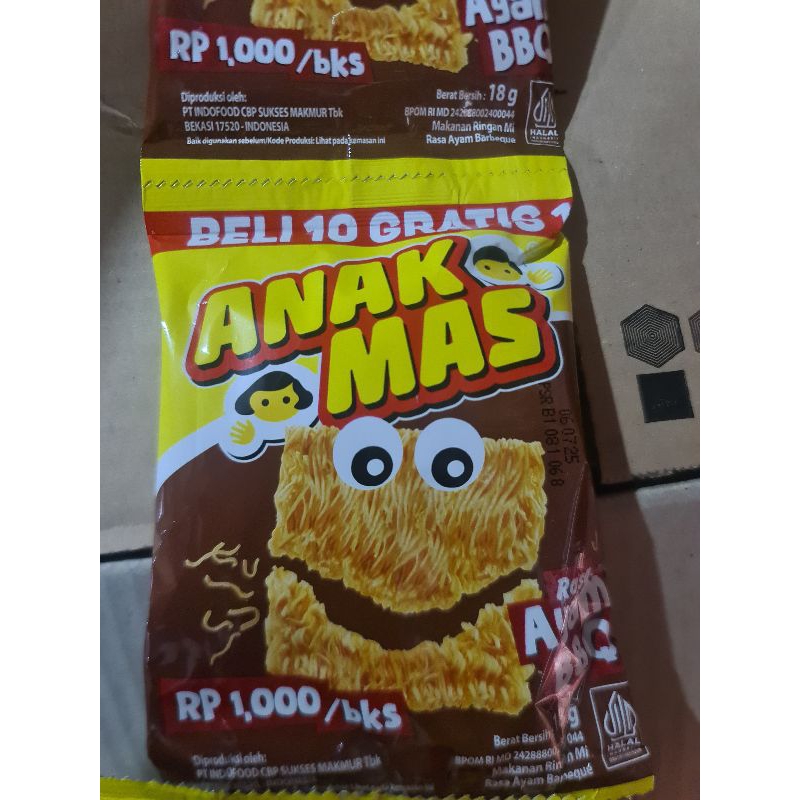 Jual Anak mas snack mie kering iso 10 gratis 1 | Shopee Indonesia