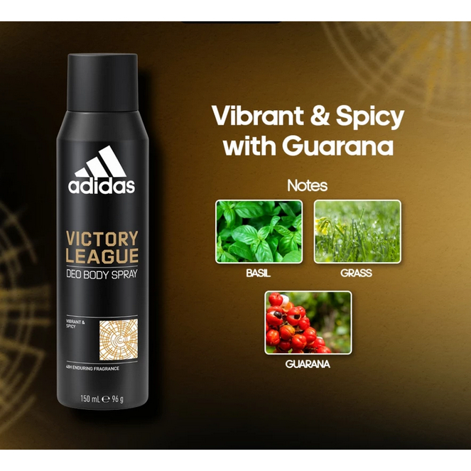 Jual ADIDAS Victory League Deo Body Spray 150ml (NEW EDITION) | Shopee Indonesia