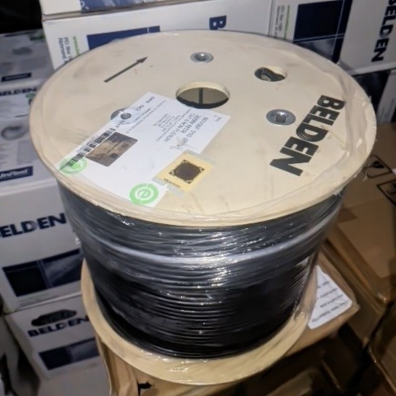 Jual Belden Kabel LAN STP Outdoor Cat 6 (50106F) Original USA Aluminium ...