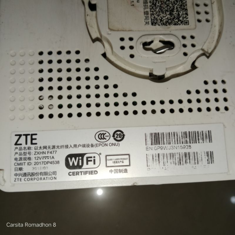 Jual Router wifi epon China unicom (ZTE) | Shopee Indonesia