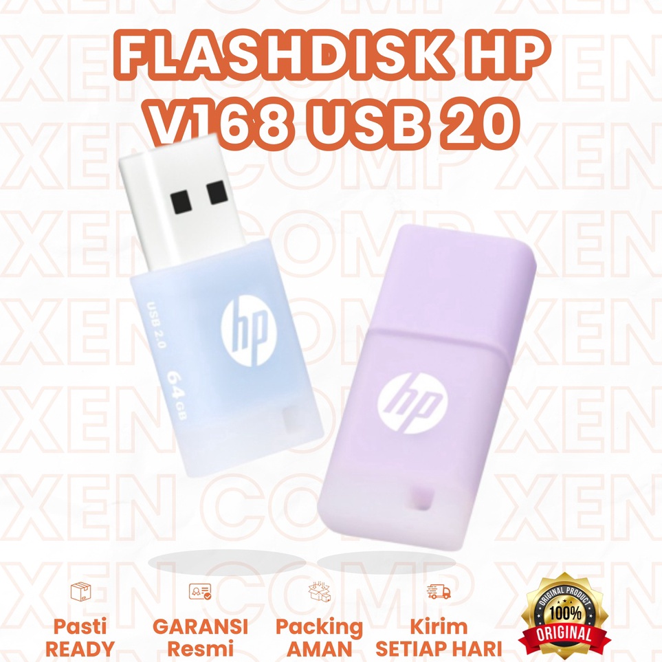 Jual Produk Terpopuler Flashdisk HP V168 USB 2 Original 32gb 64gb ...