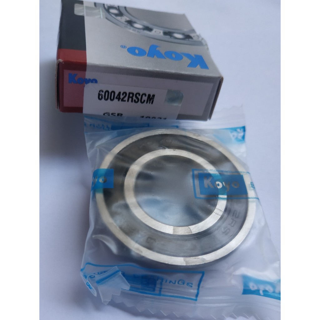 Jual Bearing 6004 RS Laher 6004 2RS Tutup Karet (id 20mm, od 42mm, t 12mm) | Shopee Indonesia