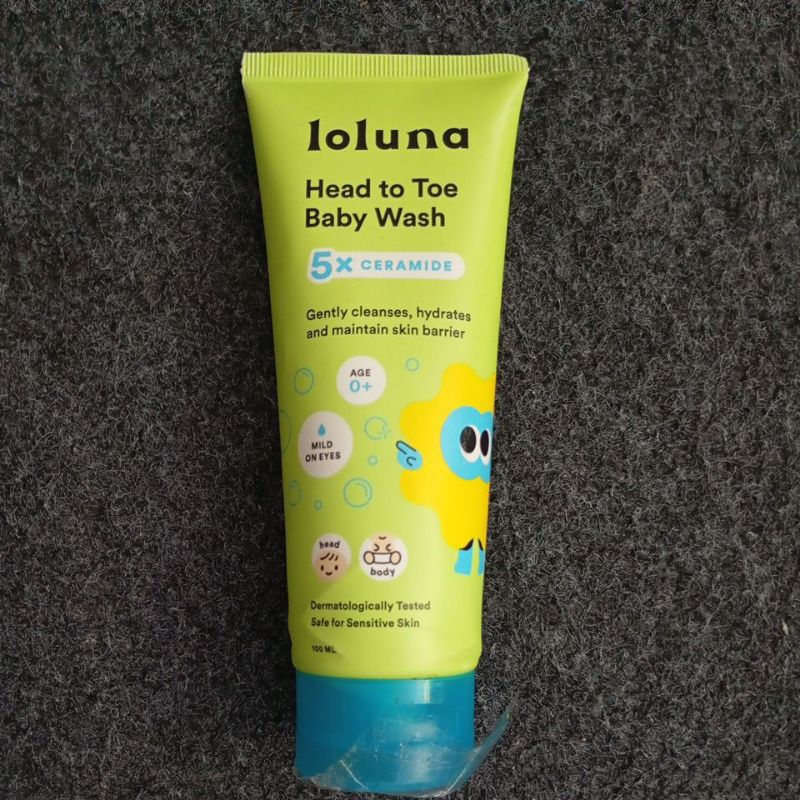 Jual BB - LOLUNA Head to Toe Baby Wash 100 ml | Shopee Indonesia