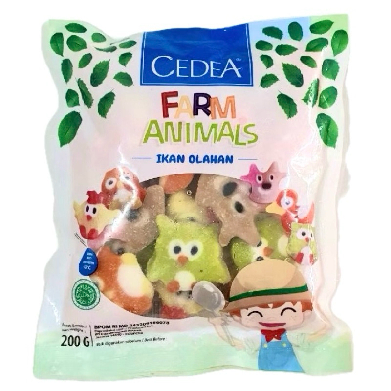 Jual Cedea Farm Animal Olahan Ikan 200g | Shopee Indonesia