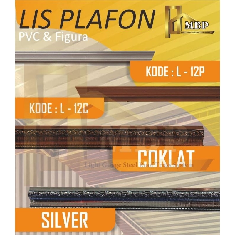Jual LIS FIGURA DAN LIS TEPI PLAFON PVC 4CM | Shopee Indonesia