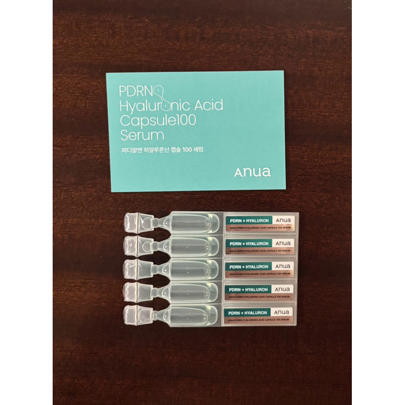 Jual ANUA 100+ PDRN + Hyaluron Hyaluronic Acid Capsule 100 Serum (@1Ml) New | Shopee Indonesia