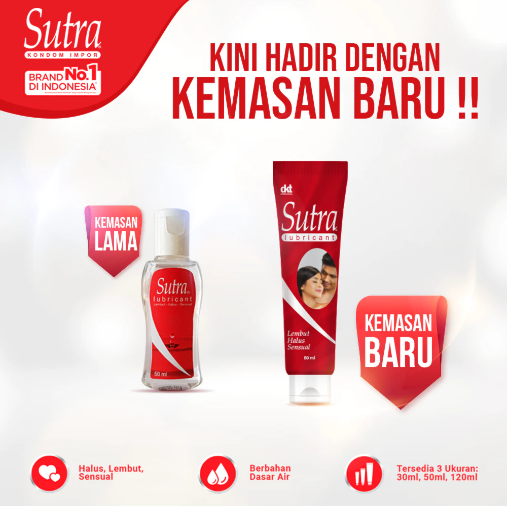 Jual Sutra Lubricant 50 ml / Pelumas Lebih Licin Saat Main ( PRIVASI ...