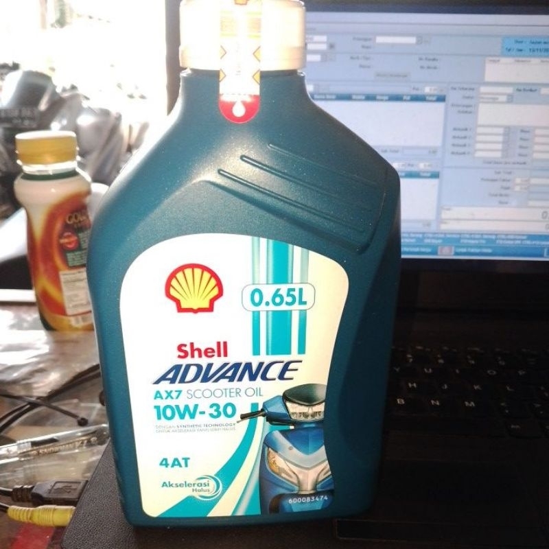 Jual Shell AX7 10W-30 Scooter Oil 650ml - Oli Terbaik untuk Motor Matic ...