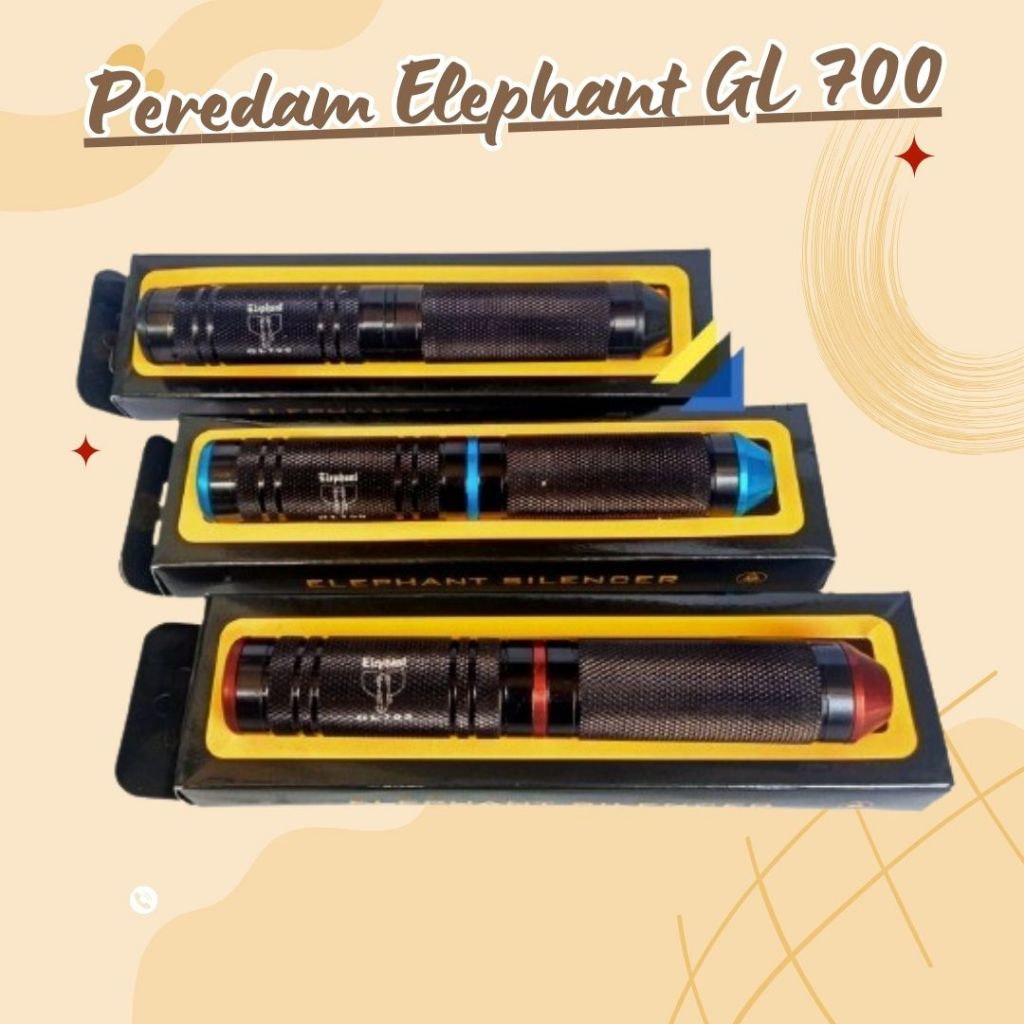 Jual ELEPHANT GL 700 || Peredam Elephant | Shopee Indonesia