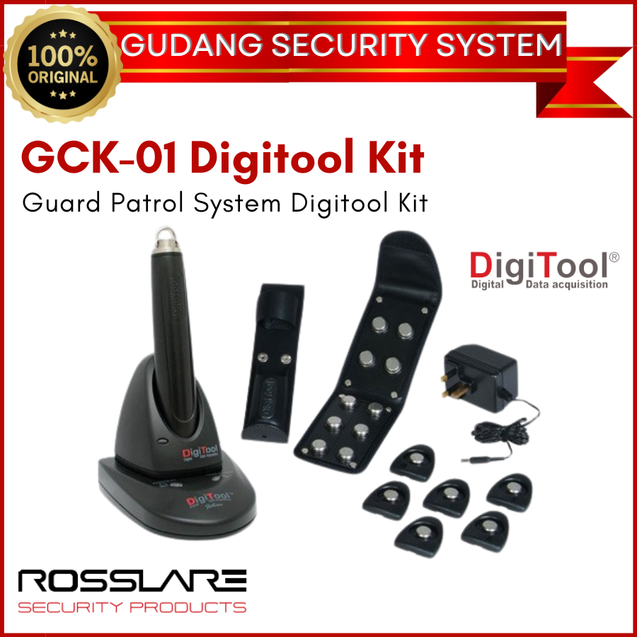 Jual DIGITOOL GUARD PATROL SYSTEM (STANDARD PACKAGE GCK-01) | Shopee ...