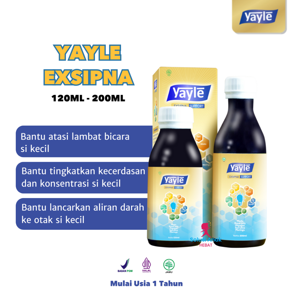 Jual Yayle Exsipna - Meningkatkan Kecerdasan & Optimalkan Bicara ...