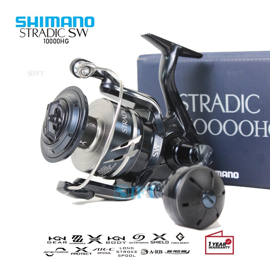 Jual Reel SHIMANO STRADIC SW [24] 4000 -- 14000 HG PG XG | Hagane ...