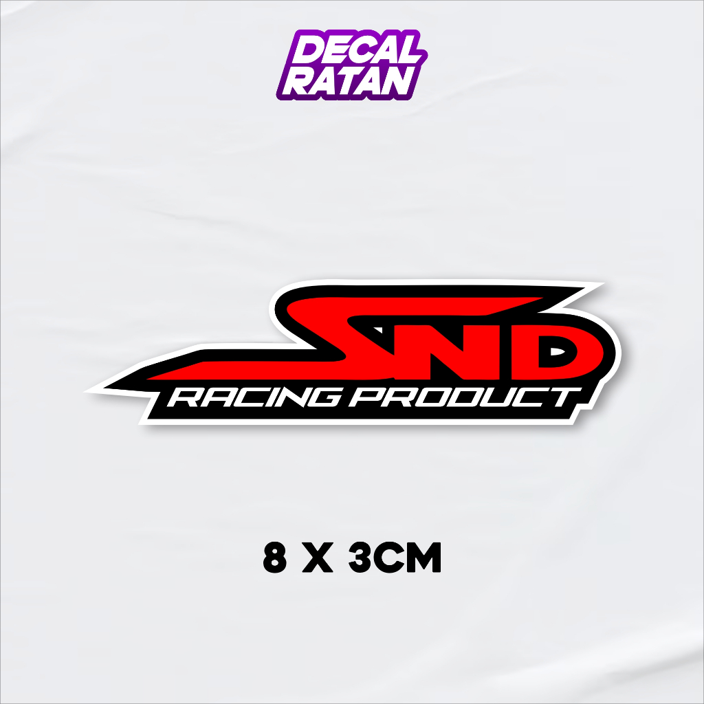 Jual STICKER VYNIL RACING SND SATUAN ANTI AIR VIRAL NEW HIGH QUALITY ...