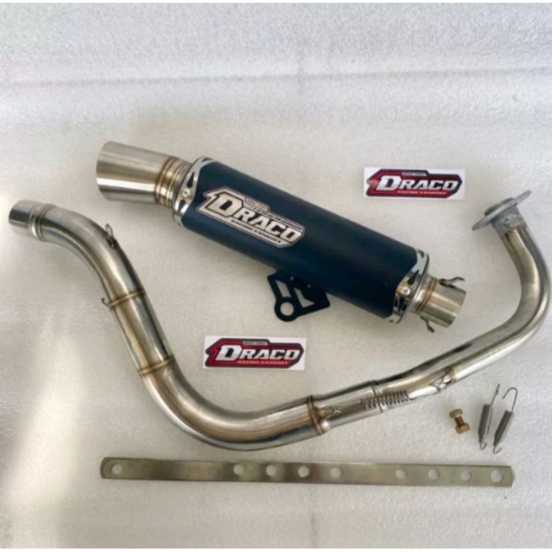 Jual Knalpot samlong cobra Original DRACO VARIO BEAT SCOOPY MIO FREEGO NEX SPIN FINO X-RIDE DLL ...
