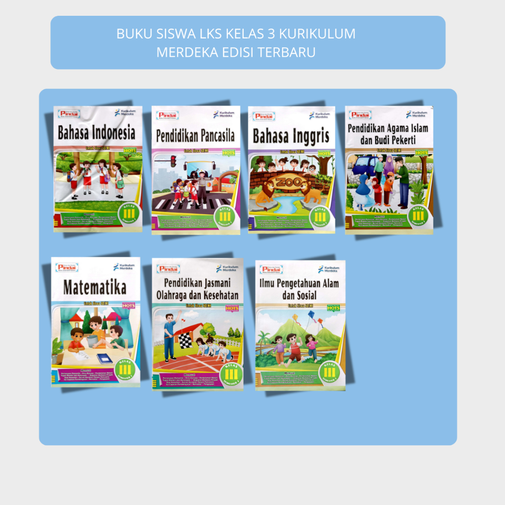Jual BUKU LKS KELAS 3 KURIKULUM MERDEKA SEMESTER 2 EDISI TERBARU | Shopee Indonesia