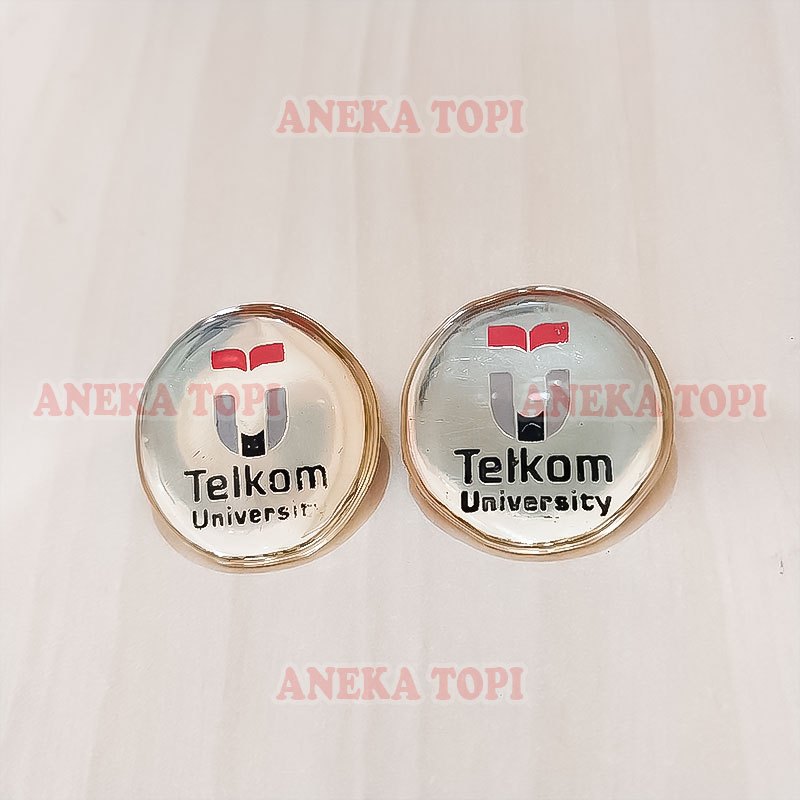 Jual Pin Bros Logo Telkom University Pin Tel-U Bahan Logam - Aneka Topi ...