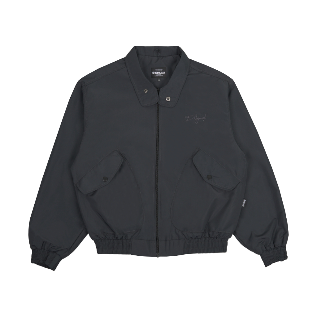 Jual Dobujack Jacket Boxy Draco Black | Shopee Indonesia