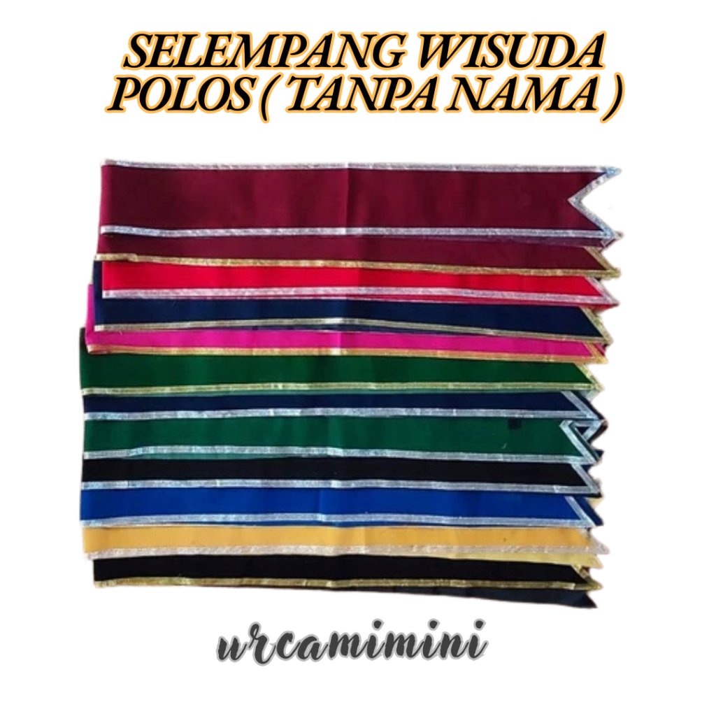 Jual Selempang wisuda Polosan Tanpa Nama ( tanpa tulisan ) | Shopee ...