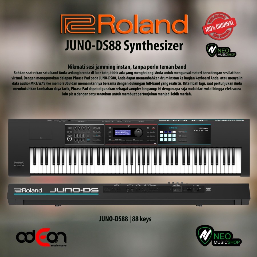 Jual Roland JUNO DS88 88 keys Synthesizer Digital Piano | Shopee Indonesia