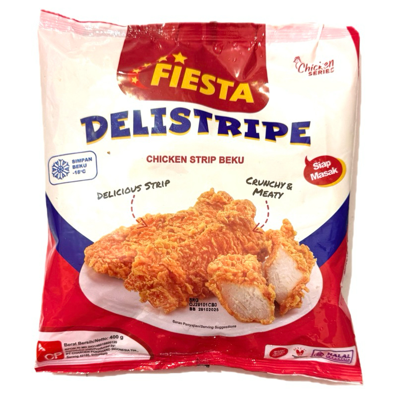 Jual Fiesta Chicken Delistripe 400g | Shopee Indonesia