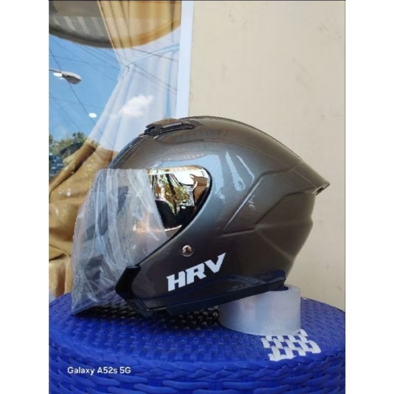 Jual HELM HRV MAXIMO SOLID PAKET GANTENG | Shopee Indonesia