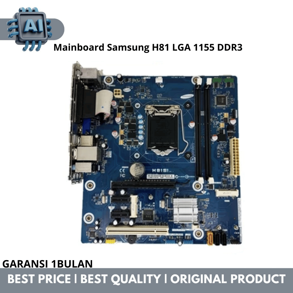 Jual Mainboard H81 Lga 1150 Intel Samsung DDR3 Support Gen4 ...