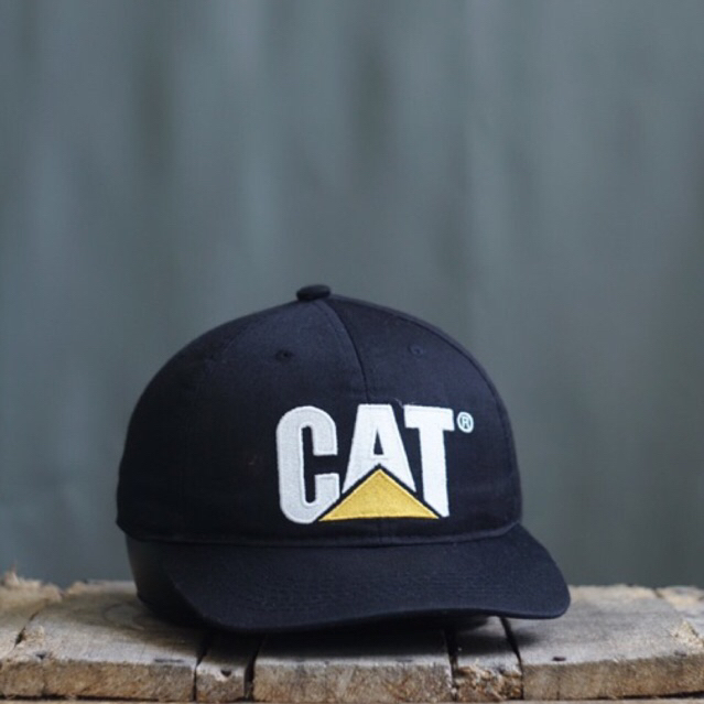 Jual Vintage Caterpillar logo dad cap | Shopee Indonesia