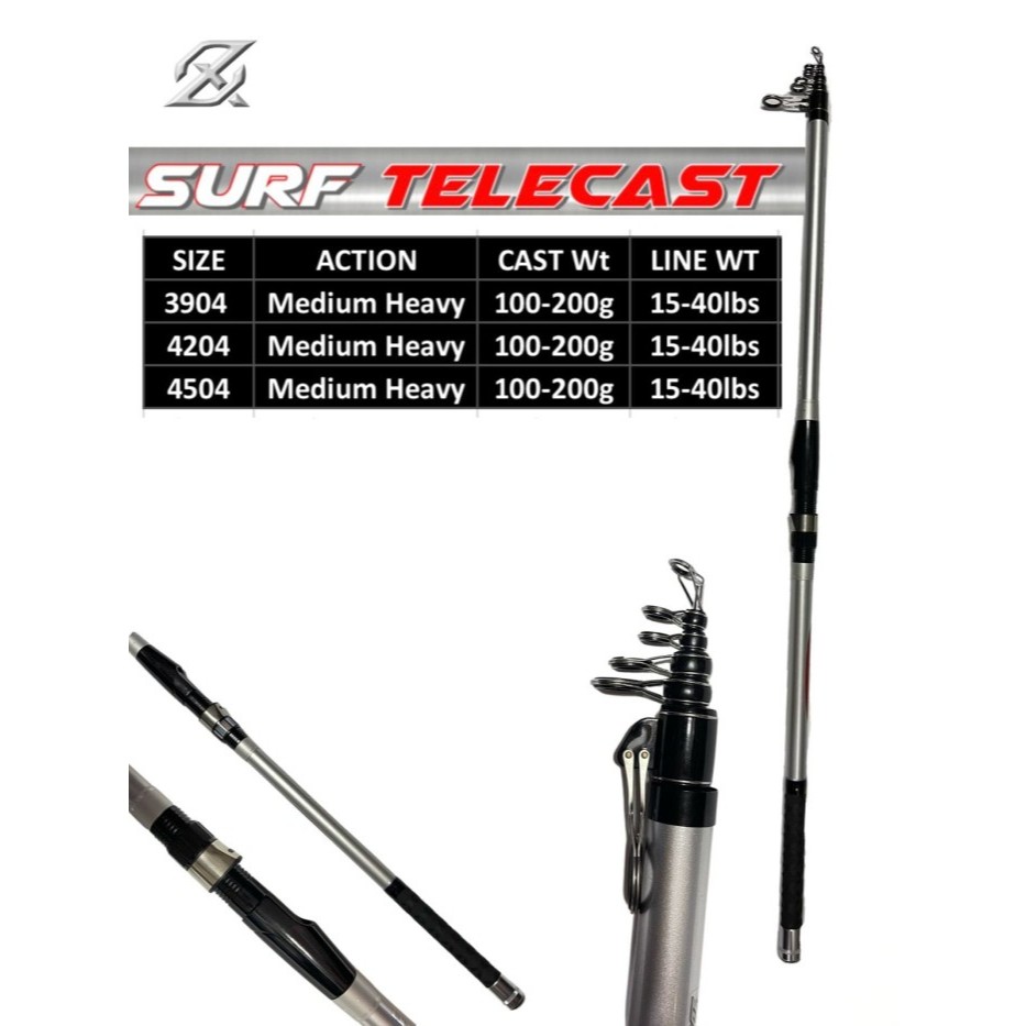 Jual Joran Pasiran Joran Antena Tornado Colmic Surf II 420 | Joran ...