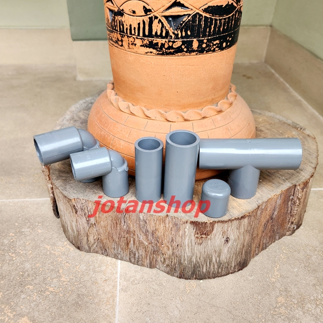 Jual FITTING PIPA PVC PLUG SOK DOP KNEE ELBOW PIPA PLARON PVC SAMBUNGAN ...