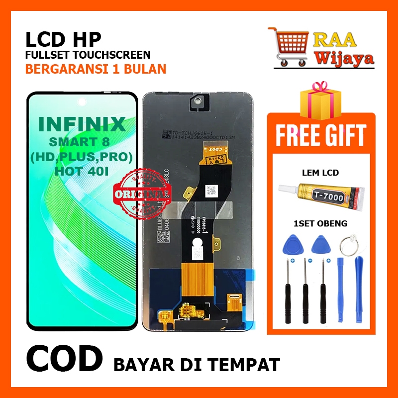 Jual [ORIGINAL] LCD INFINIX SMART 8 - SMART 8 HD - SMART 8 PLUS - SMART ...