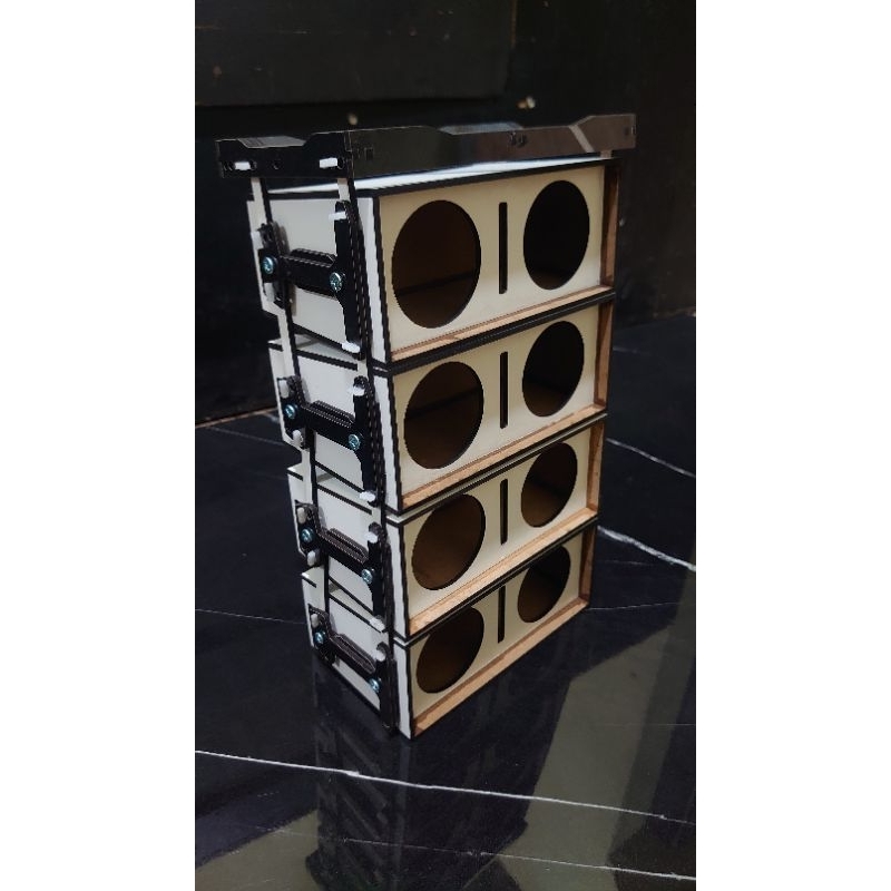 Jual Line array 2 Inc double plus flybar bahan MDF di lapis melamin ...