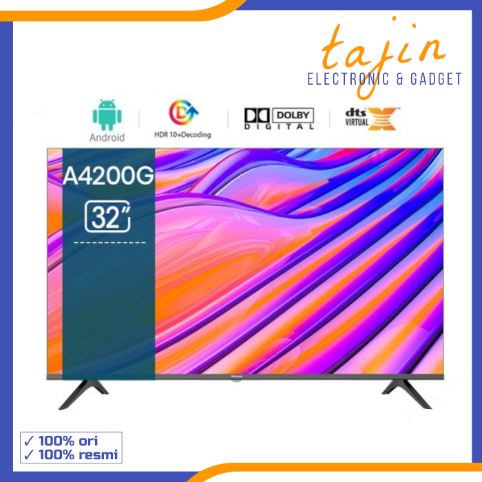 Jual Hisense 32A4200G 32 inch Android TV - Garansi Resmi | Shopee Indonesia