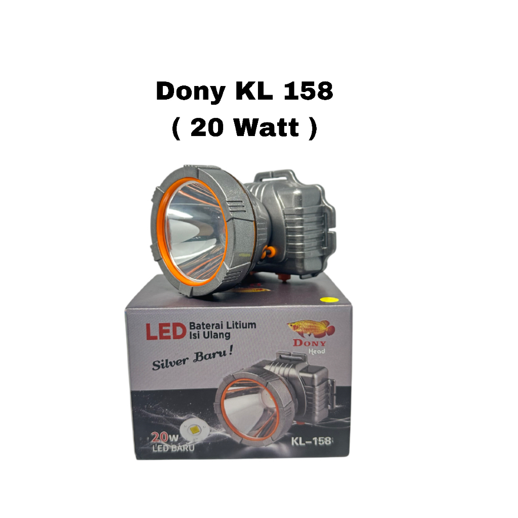 Jual Senter Kepala Dony KL 158 / Dony Senter Kepala KL158 (20 Watt ...
