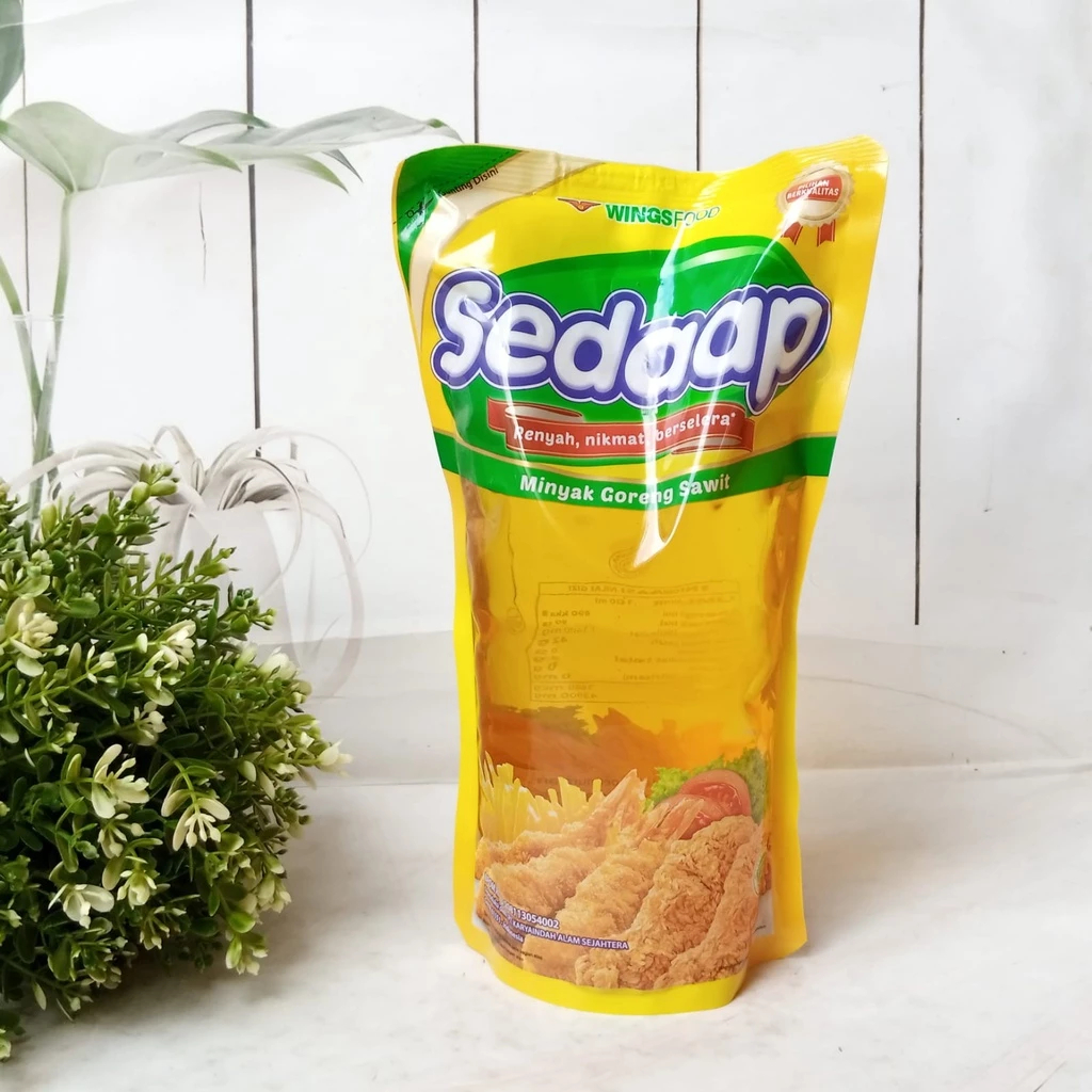 Jual SEDAP 1 LITER MINYAK GORENG REFILL | Shopee Indonesia