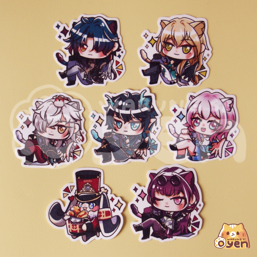 Jual Honkai Star Rail Series 1pc/ sticker (Jing Yuan Dan Heng Kafka ...