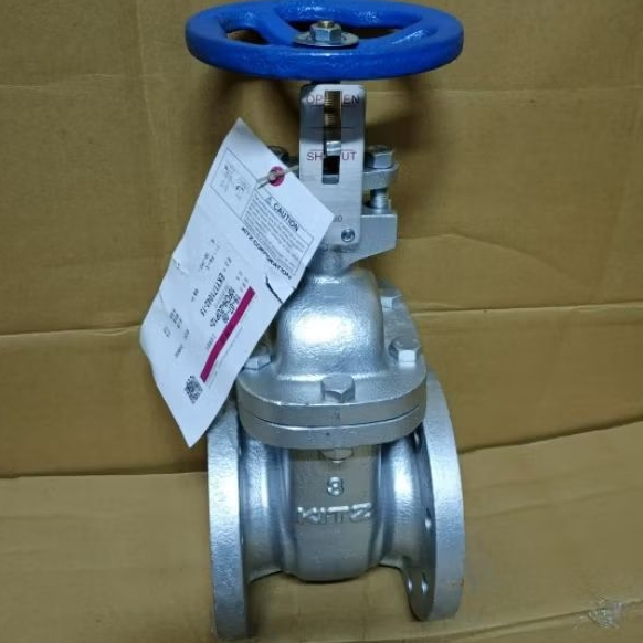 Jual Gate Valve Cast Iron KITZ 2" Inch Flange FCH-I Jis 10K DN50 | Shopee Indonesia