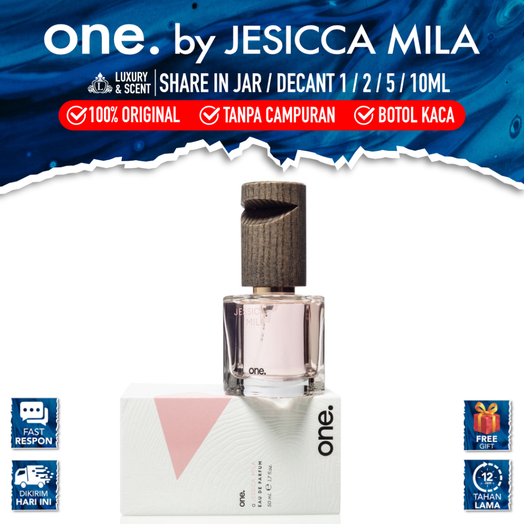 Jual JESSICA MILA ONE EDP DECANT (SHARE IN JAR) Travel Size 1/2/5/10ml ...