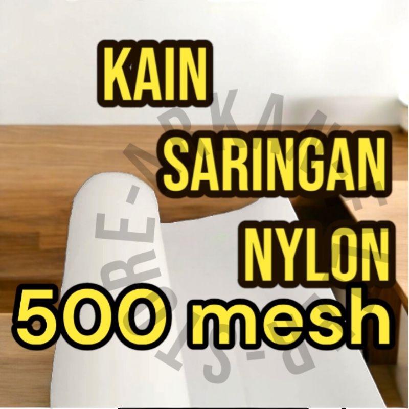 Jual Kain saringan nylon filter mesh 500 pemisah minyak dan air ...