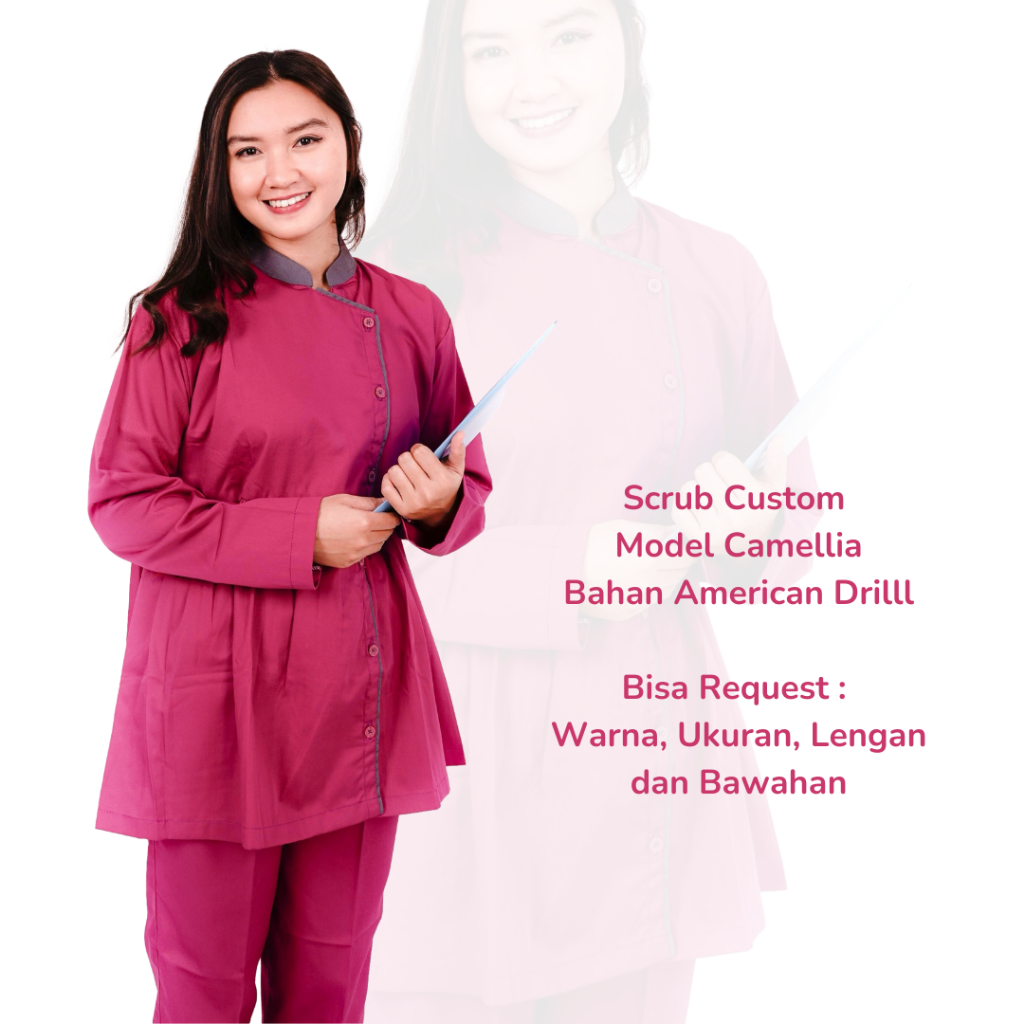 Jual Baju OK Lengan Panjang Custom Scrub Medis Untuk Jaga Dokter ...