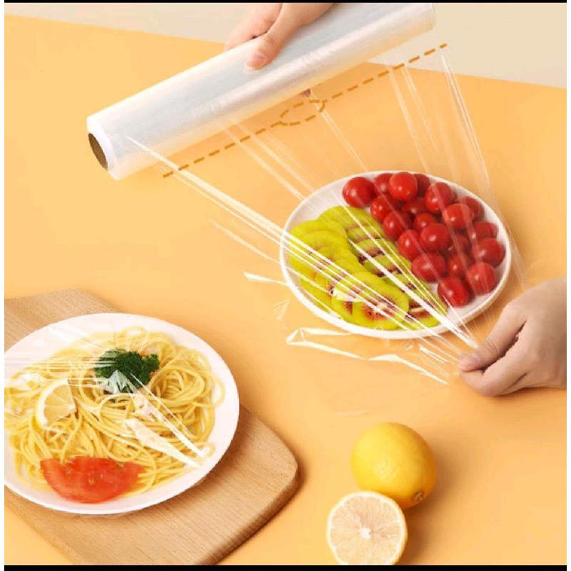 Jual Plastik Warp Pembungkus Makanan / Food Wrapping Roll 30 cm X 10 cm ...