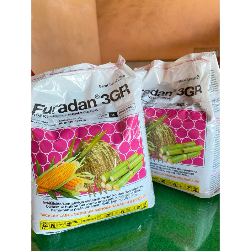 Jual Furadan 2 kg / Insektisida furadan 2kg / racun semut dan ulat ...
