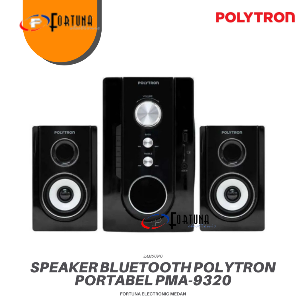 Jual POLYTRON MULTIMEDIA SPEAKER BLUETOOTH PORTABEL PMA9320 / PMA 9310 ...
